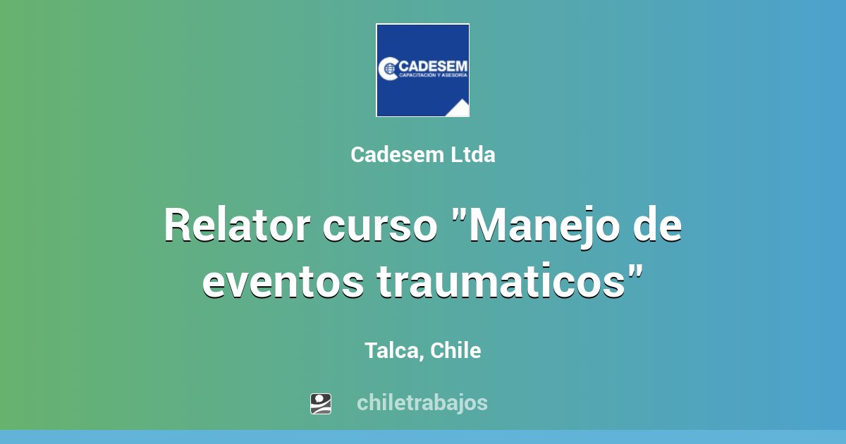 Relator curso Relator curso
