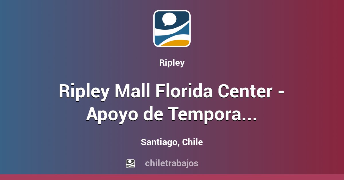 Ripley Mall Florida Center - Apoyo de Temporada Día de La Madre ...