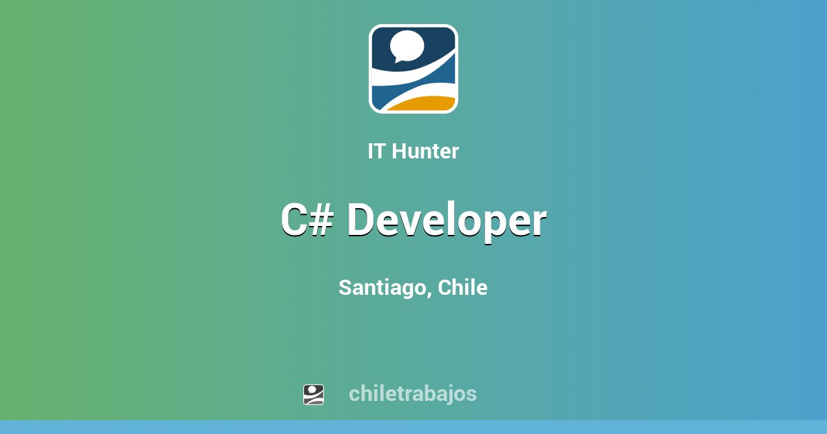 C# Developer - Santiago | Chiletrabajos
