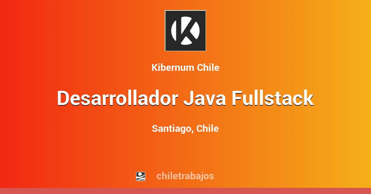 Desarrollador Java Fullstack - Santiago | Chiletrabajos