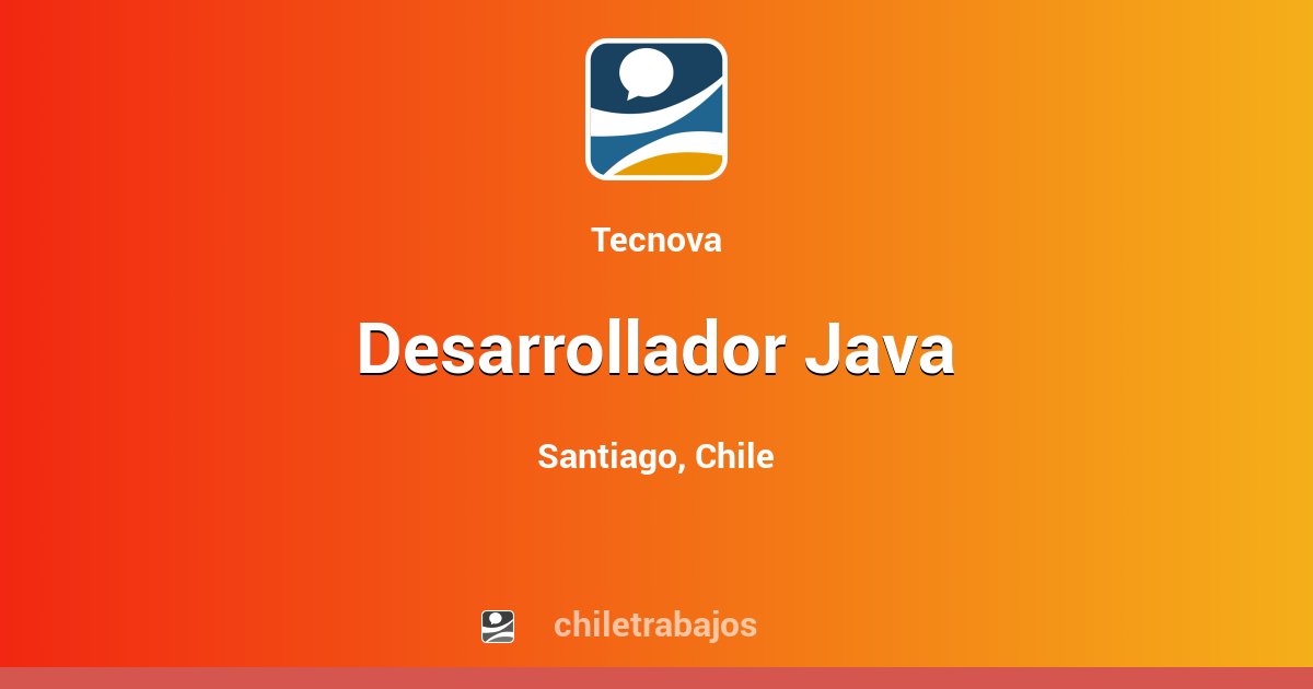 Desarrollador Java - Santiago | Chiletrabajos Desarrollador Java - Santiago | Chiletrabajos